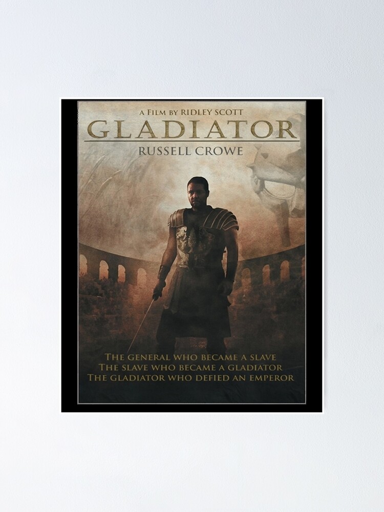 "Gladiator For Fans" Poster for Sale by EverardoFerry | Redbubble