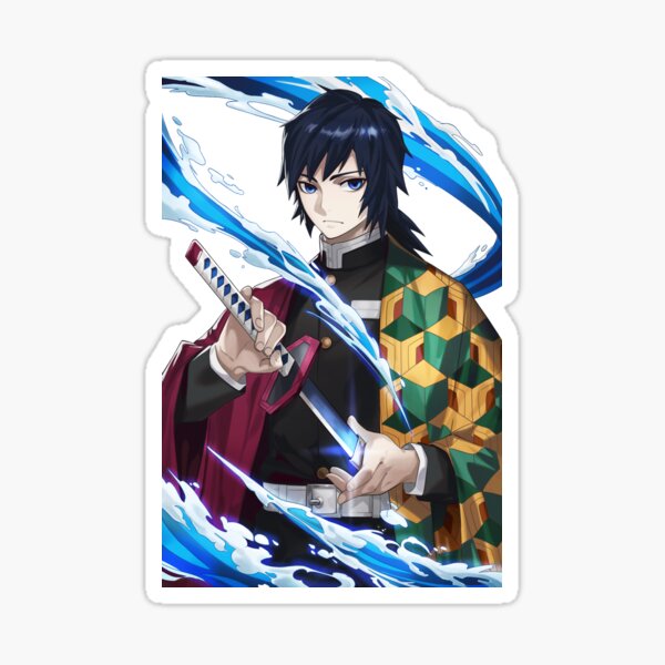 "Giyu Tomioka - Kimetsu No Yaiba" Sticker von OtakuEmporium | Redbubble