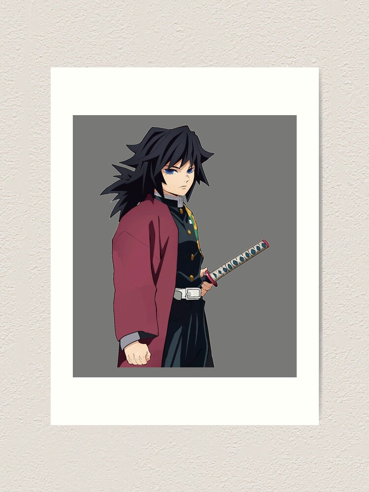 "Giyu Tomioka - Kimetsu No Yaiba" Art Print by OtakuEmporium | Redbubble
