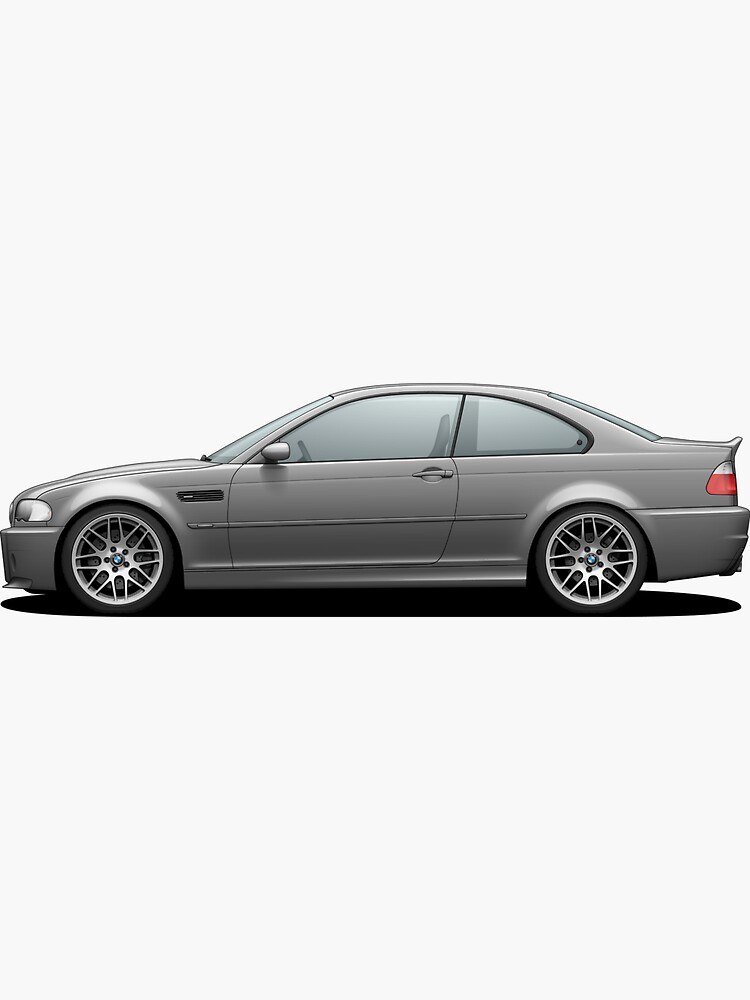 "M3 CSL" Sticker by philipackermann | Redbubble