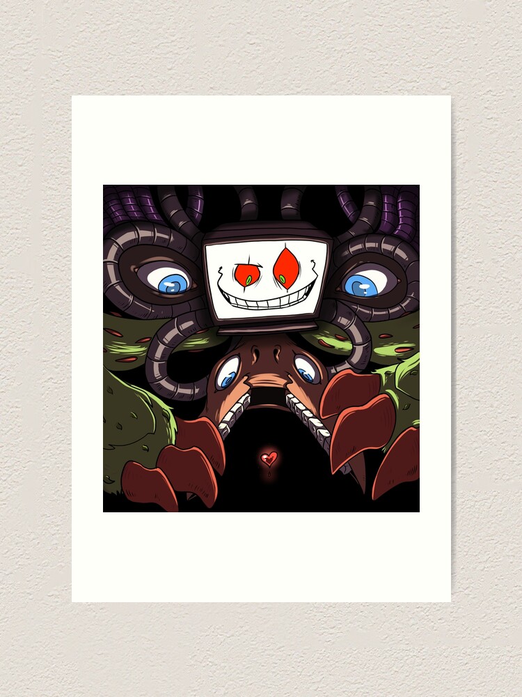 "Flowey" Art Print for Sale by pk-rockin-omega | Redbubble