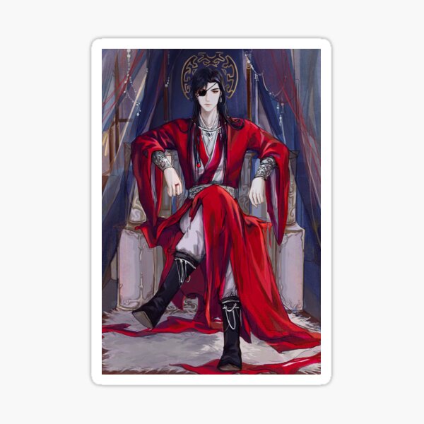 "heaven officials blessing tgcf" Sticker for Sale by JasonAWhite ...