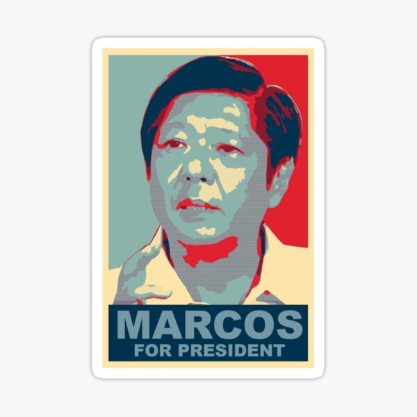 "Bong Bong Marcos Sama-sama tayong babangon muli BBM 2022 " Sticker for ...