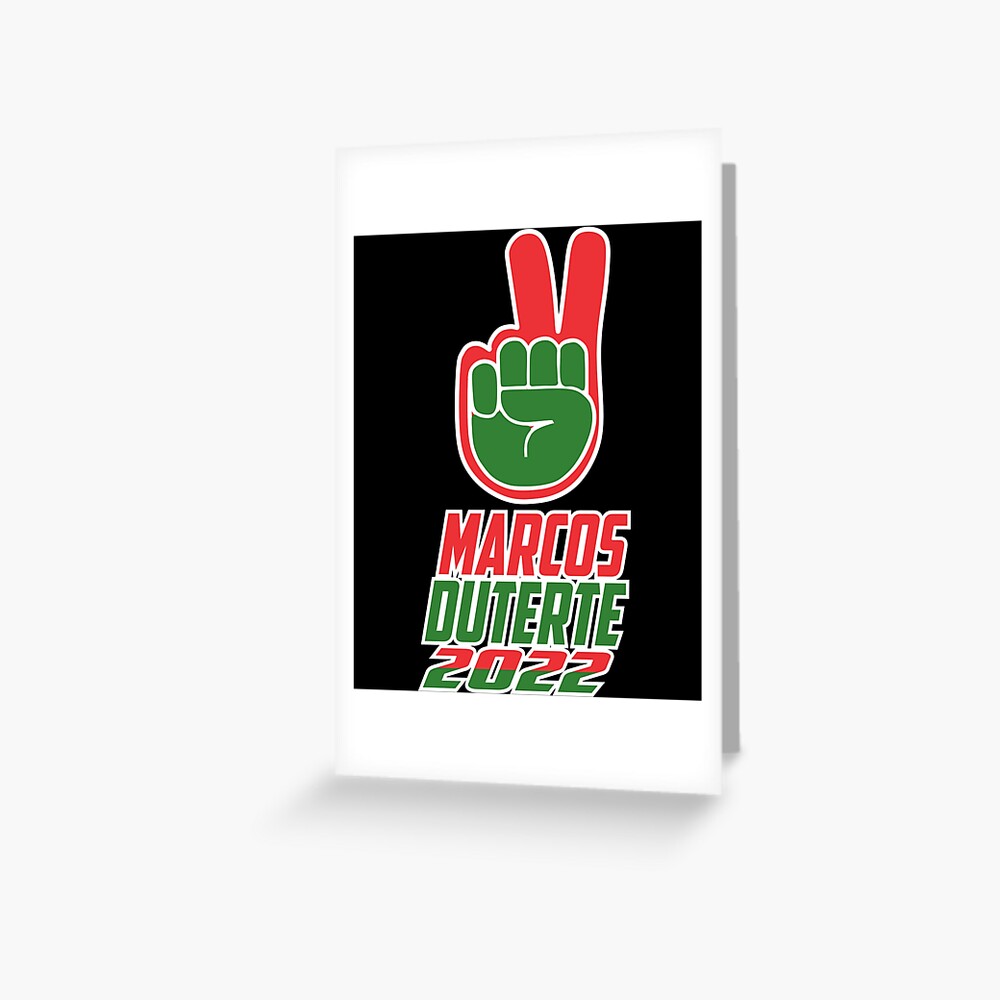 "My Choice BBM Sara Marcos duterte 2022 RED and GREEN Hand Sign ...