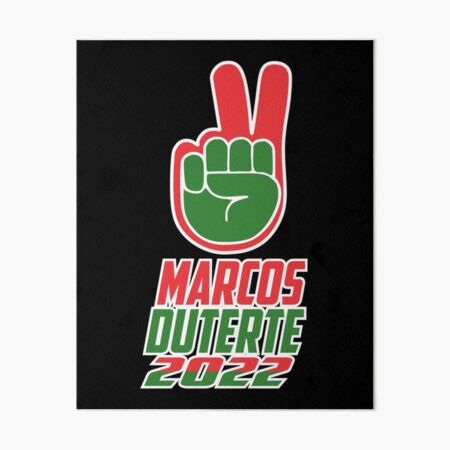 "My Choice BBM Sara Marcos duterte 2022 RED and GREEN Hand Sign ...