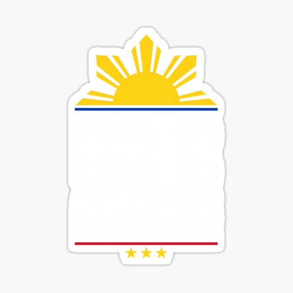 "Philippines Bongbong Marcos 2022 3 Stars And Sun Solid BBM Supporters ...
