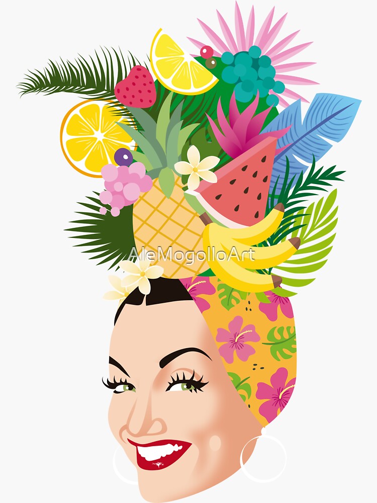 "Carmen!" Sticker for Sale by AleMogolloArt | Redbubble