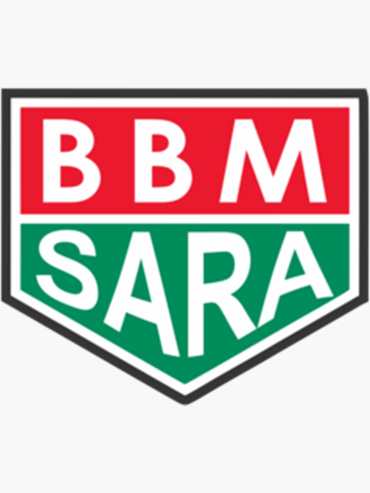 "TH BBM SARA 2022 " Sticker for Sale by JuanRepublics | Redbubble