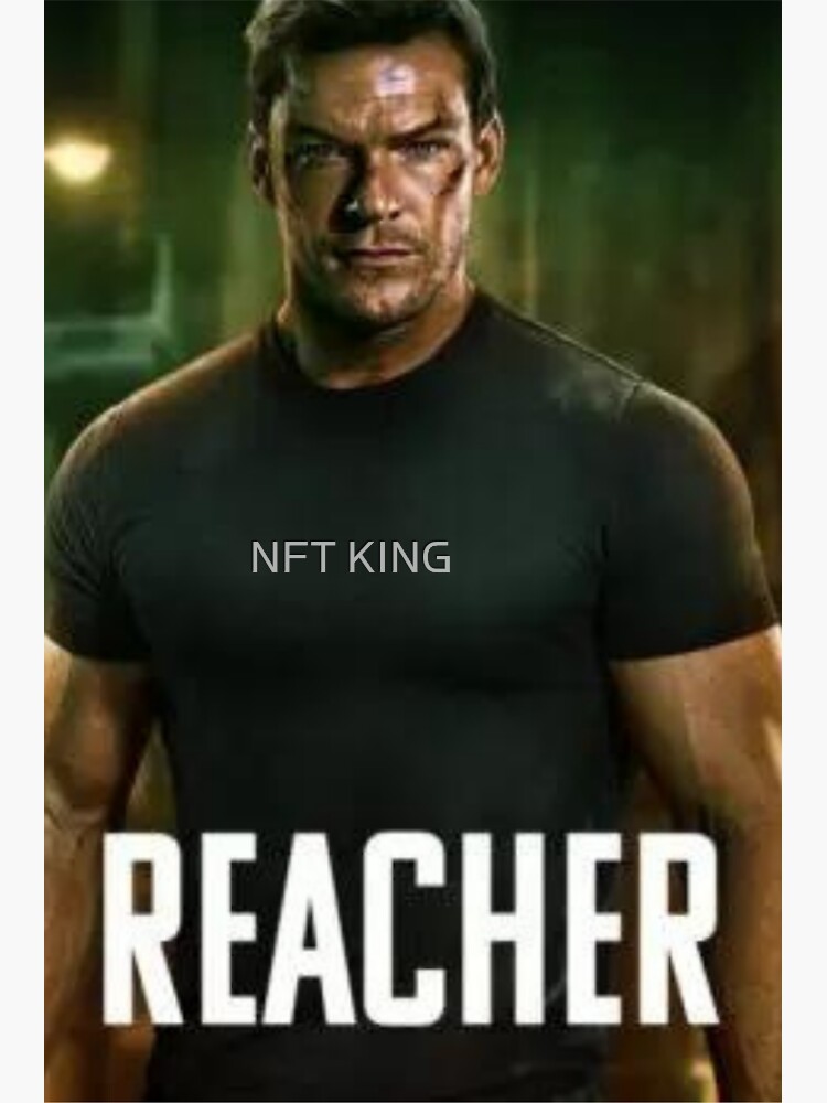 "Reacher" Sticker by Talk-C | Redbubble