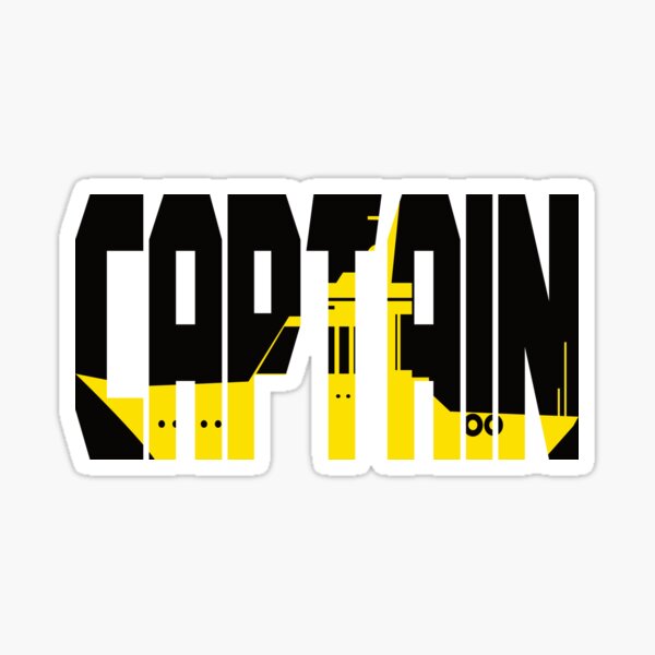 "captain ocean summer vacation beach design boating" Sticker by ReneMM ...