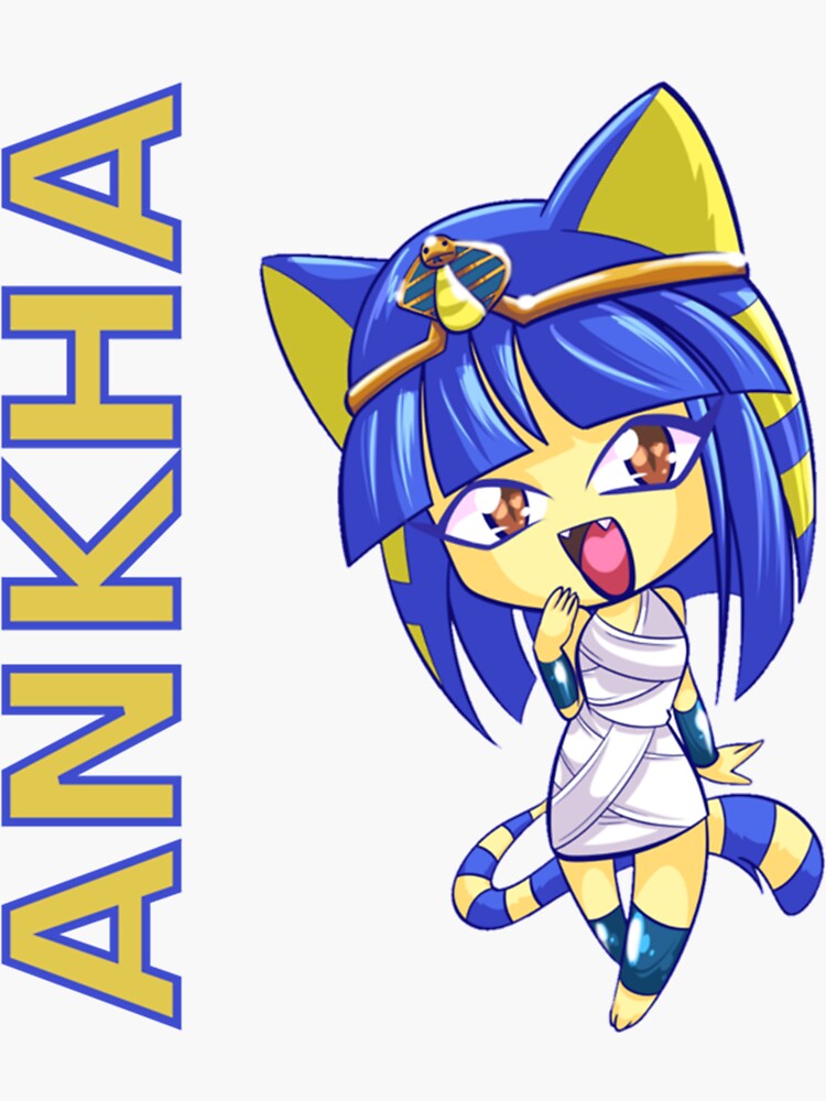 "ankha " Sticker for Sale by Cathy-UK | Redbubble