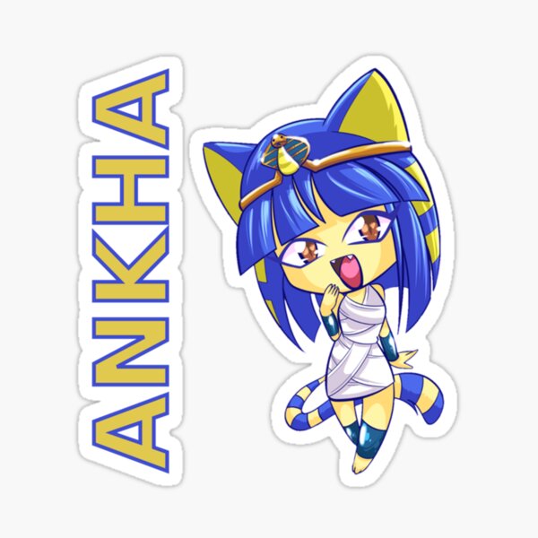 "ankha " Sticker for Sale by Cathy-UK | Redbubble