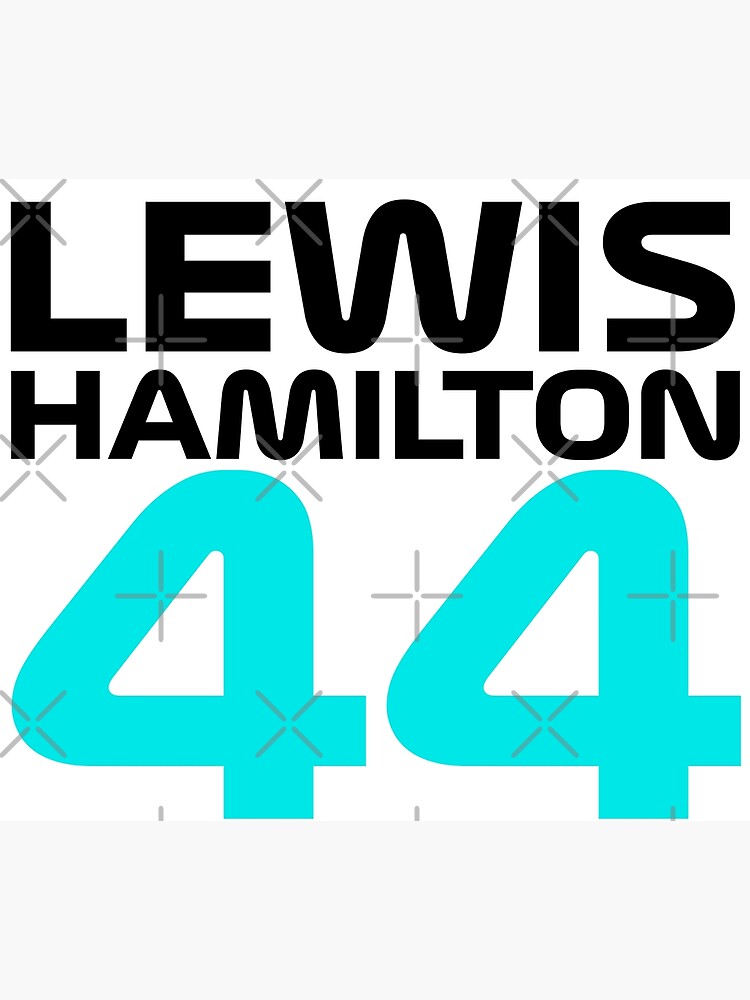 "Lewis Hamilton #44 Formula 1" Poster for Sale by VeronikaKac | Redbubble