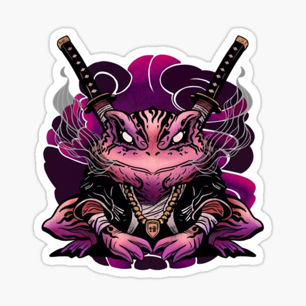"Gamabunta" Sticker by naracloth310 | Redbubble