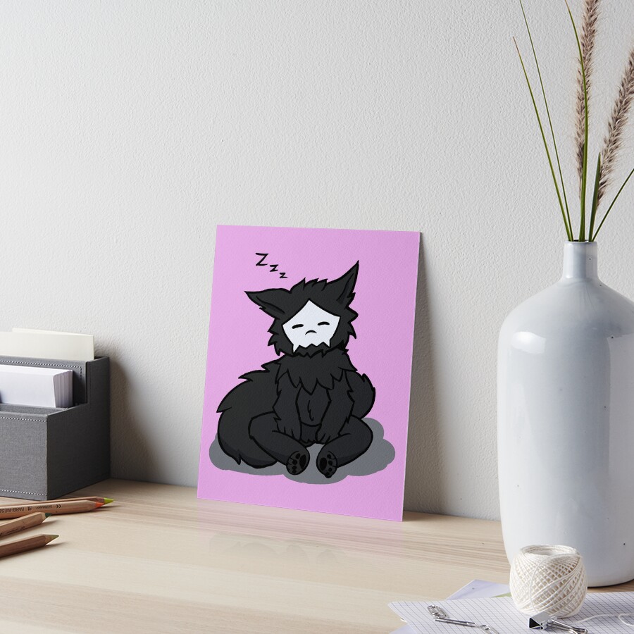 "Puro sleeping changed" Art Board Print for Sale by Marouane07 | Redbubble