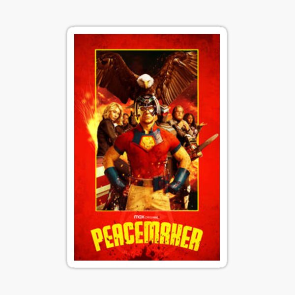 "vigilante peacemaker" Sticker by Dbanksdesign | Redbubble