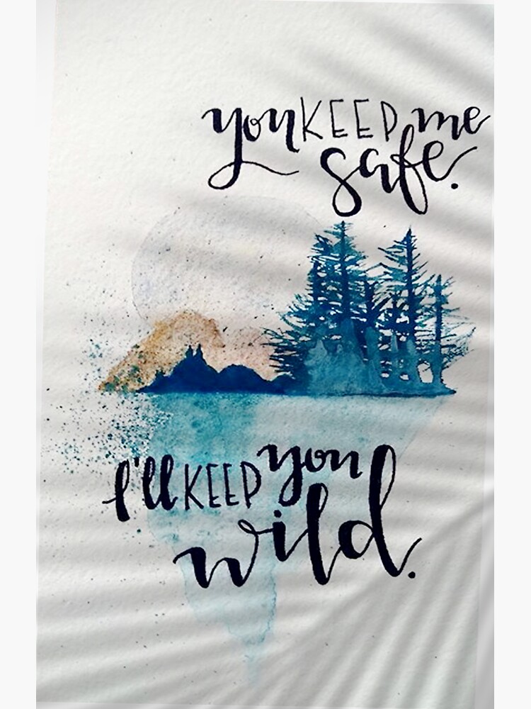 "Keep Nature Safe" Sticker for Sale by CLOUD-MALL | Redbubble