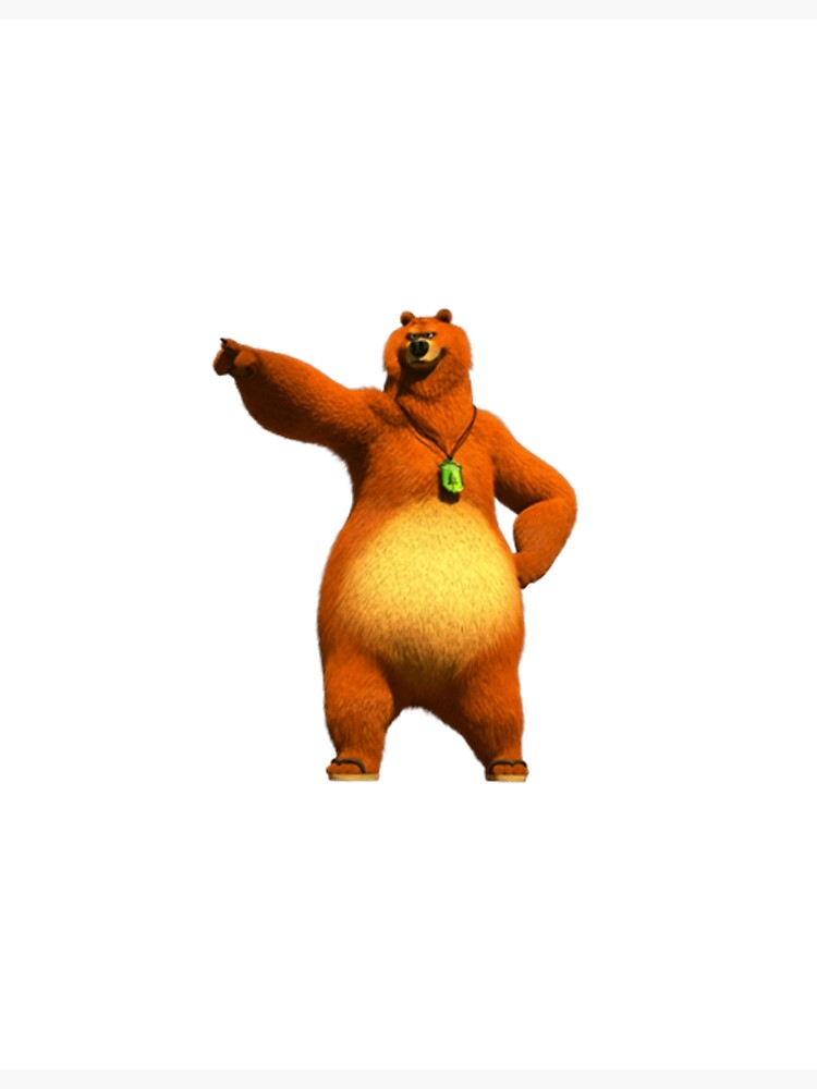 "Grizzy and the lemmings funny happy cartoon cute wow sticker" Poster ...