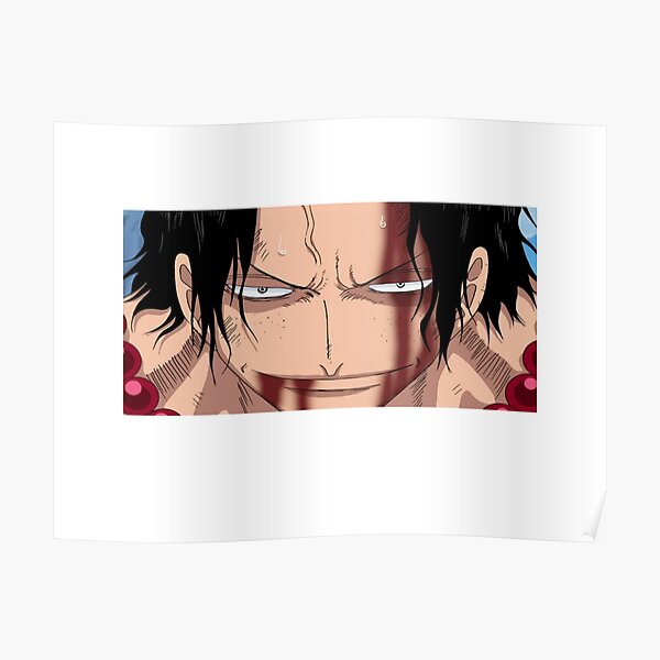 "Ace Eyes Graffic | One Piece" Poster by coconutguru | Redbubble
