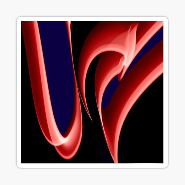 "No Escape " Sticker by headtrackerart | Redbubble