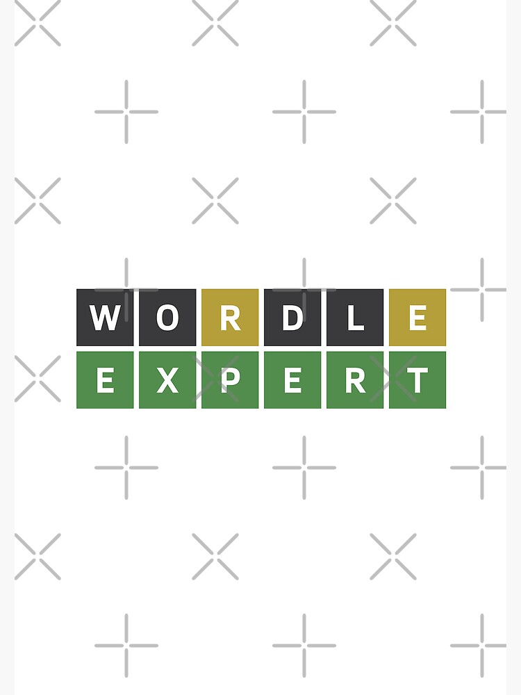 "Wordle Expert (Wordle Style)" Spiral Notebook by DesignLiterally ...