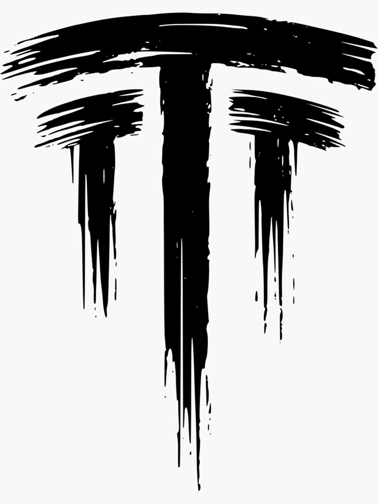 "timthetatman logo " Sticker for Sale by SandSno | Redbubble