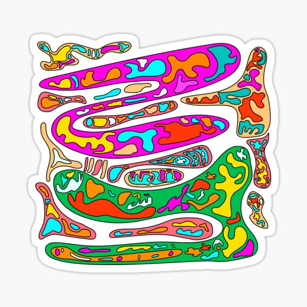 "amoeba purp" Sticker by d-w-h | Redbubble
