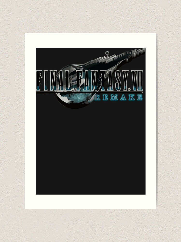 "FFVII Remake Final fantasy 7 logo remake new 2020 Classic T-Shirt" Art ...