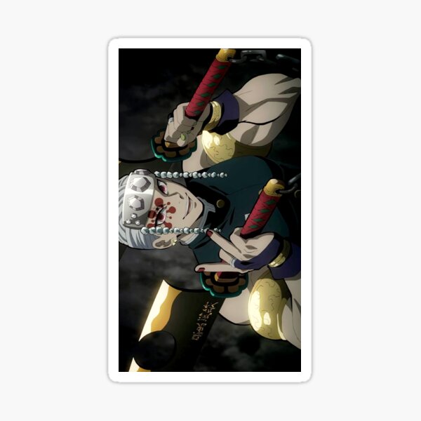 "Uzui tengen " Sticker by Smokyez | Redbubble