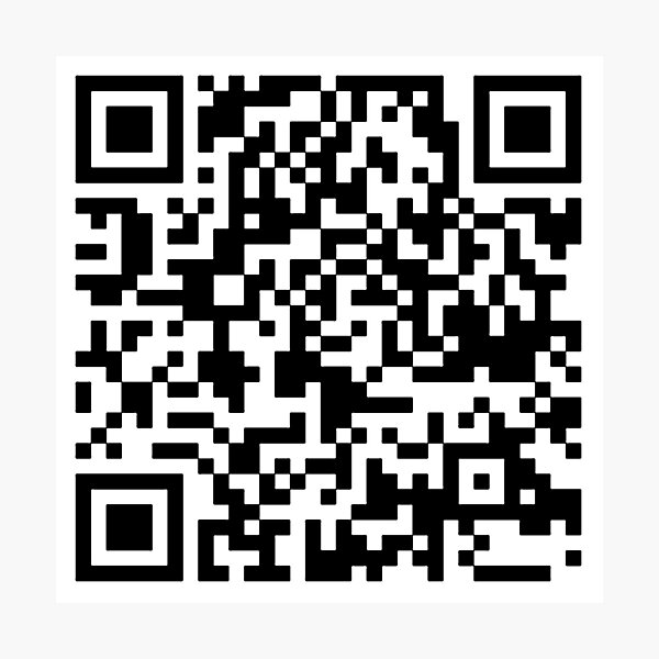 "QR Code Goat Kisses" Photographic Print by WillDoo | Redbubble