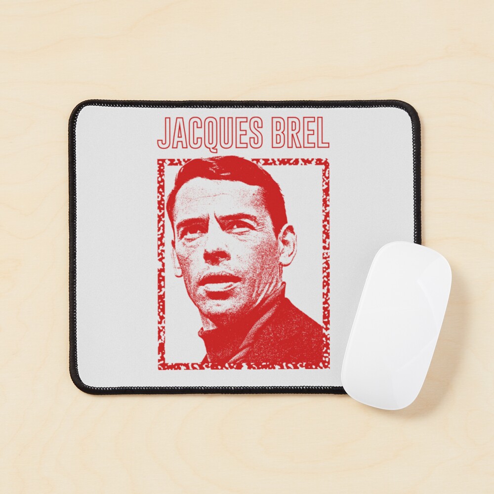 "Jacques Brel" Poster for Sale by OrestesRios | Redbubble