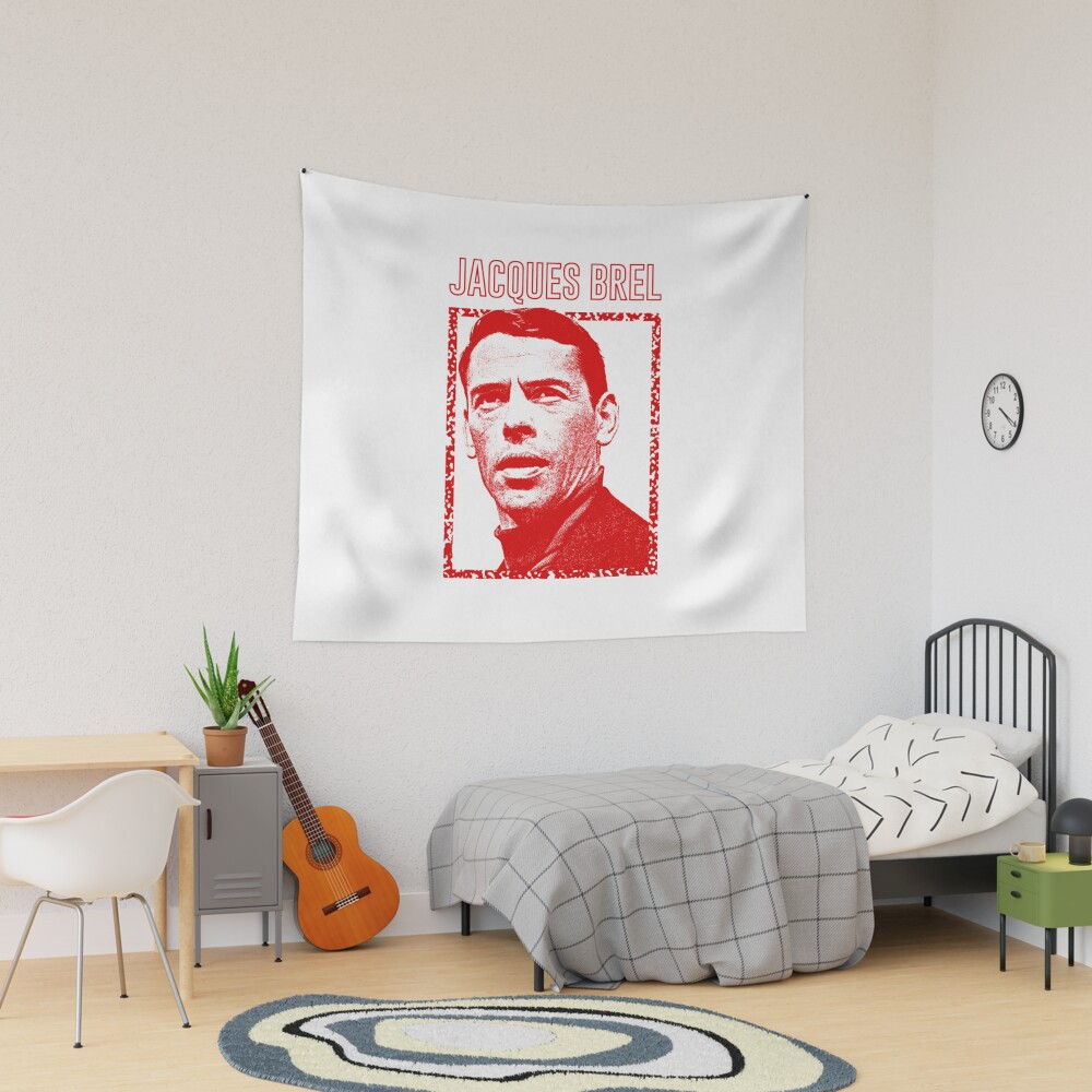 "Jacques Brel" Poster for Sale by OrestesRios | Redbubble