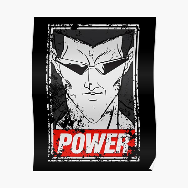 "Power Toguro" Poster for Sale by beanmoc | Redbubble