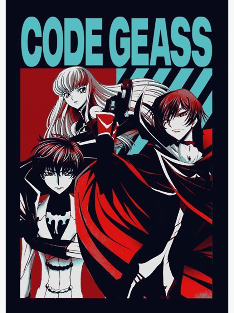 "Code Geass" Sticker by nicholfisher | Redbubble