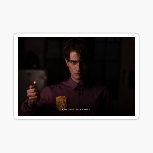 "Michael Afton (Cosplay Print #3) " Sticker for Sale by ronnie-marshall ...