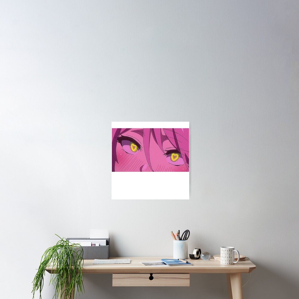 "Lewd Heart Eyes" Poster for Sale by PourElla | Redbubble