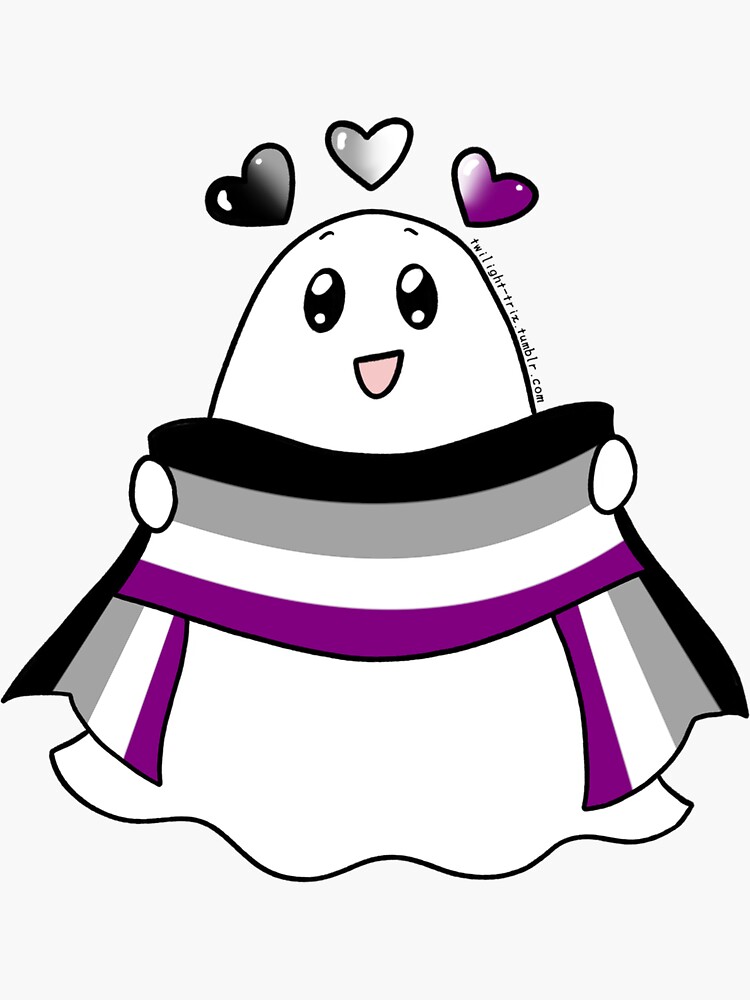 "Ace Ghost" Sticker by twilight-trix | Redbubble