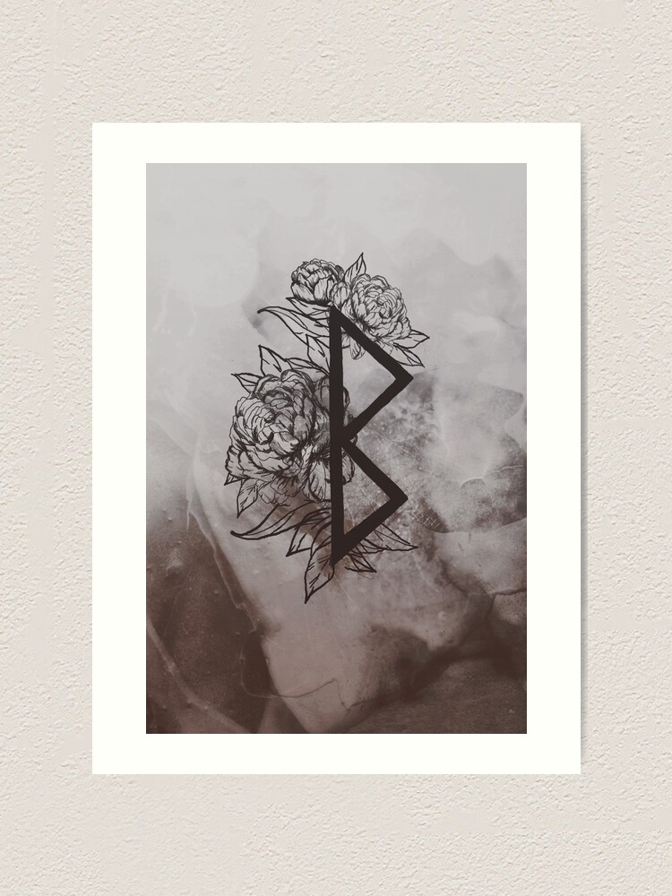 "Growth Rune" Art Print for Sale by ValhallaDesigns | Redbubble