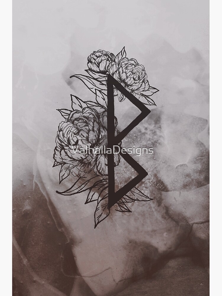 "Growth Rune" Art Print for Sale by ValhallaDesigns | Redbubble
