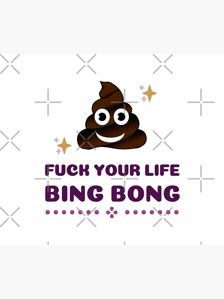 "Fu*k your life bing bong - BingBong Meme | Funny Tiktok Meme" Tapestry ...