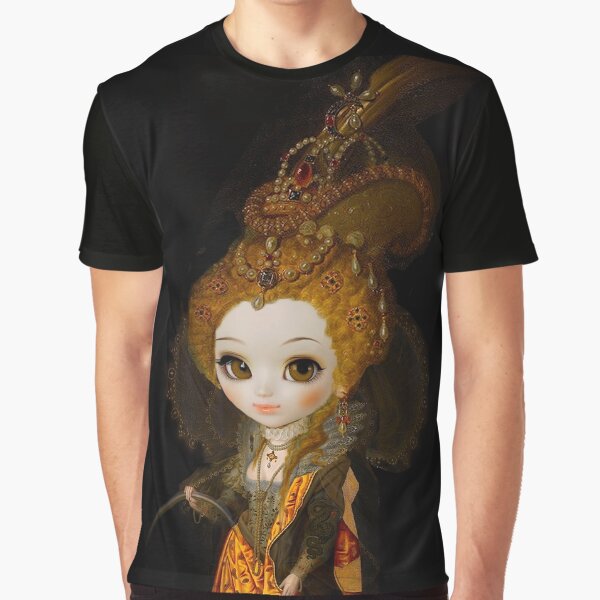 "Pullip ELizabeth Queen 1" T-shirt for Sale by mapetitepoupee ...