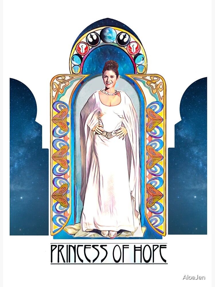 "Princess of Hope - Expanded" Sticker for Sale by AloeJen | Redbubble
