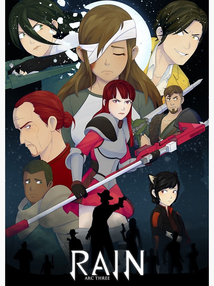 "RAIN Arc 3 Poster" Poster for Sale by Kaleidoarms | Redbubble