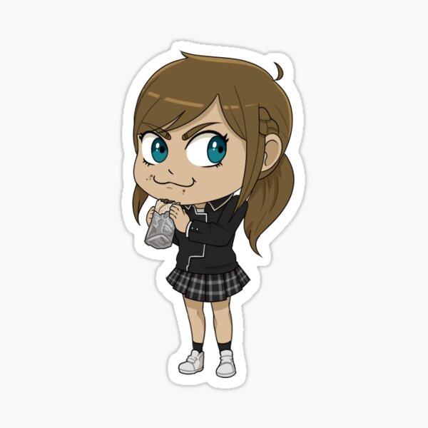"Robin Chibi Sticker" Sticker by Kaleidoarms | Redbubble