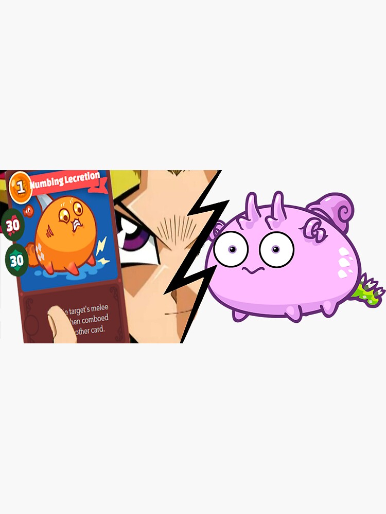 "Axie Infinity Anti-Terminator" Sticker for Sale by JonnyNaz4 | Redbubble