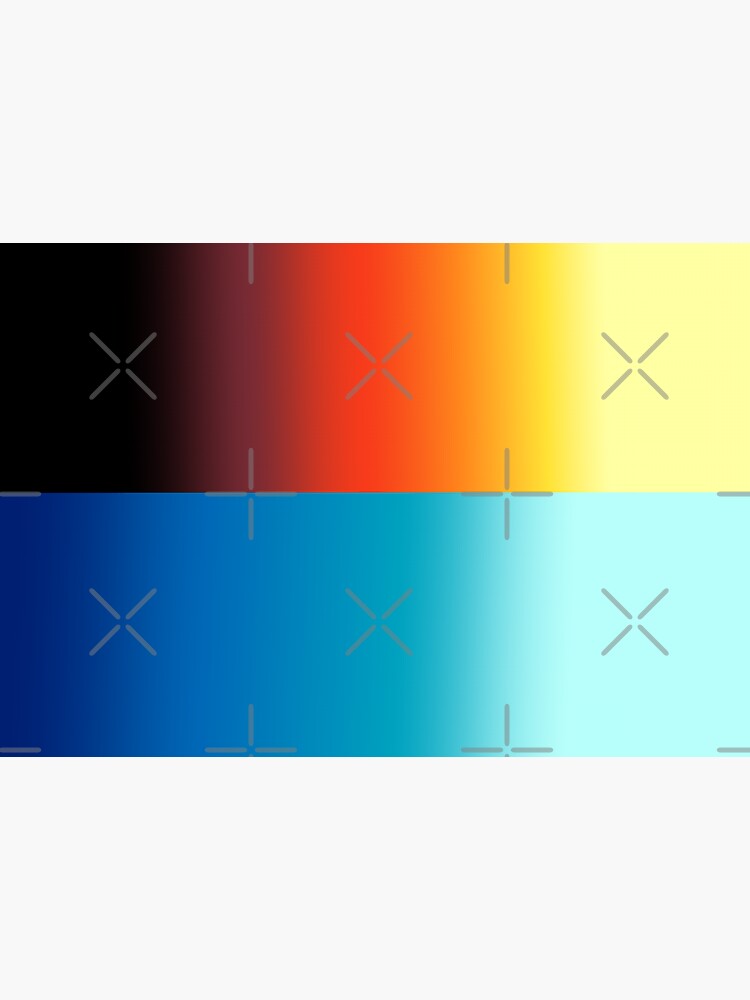 "Half and half" Sticker for Sale by Nyamelon | Redbubble