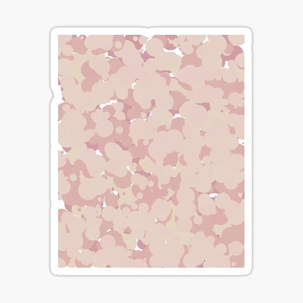 "Abstract Silver Pink bubbles" Sticker by Mbeshter | Redbubble