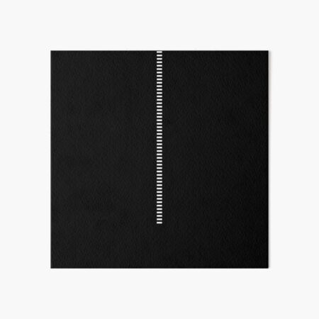 "White dashed Line in Center" Art Board Print by AlfabetDesign | Redbubble