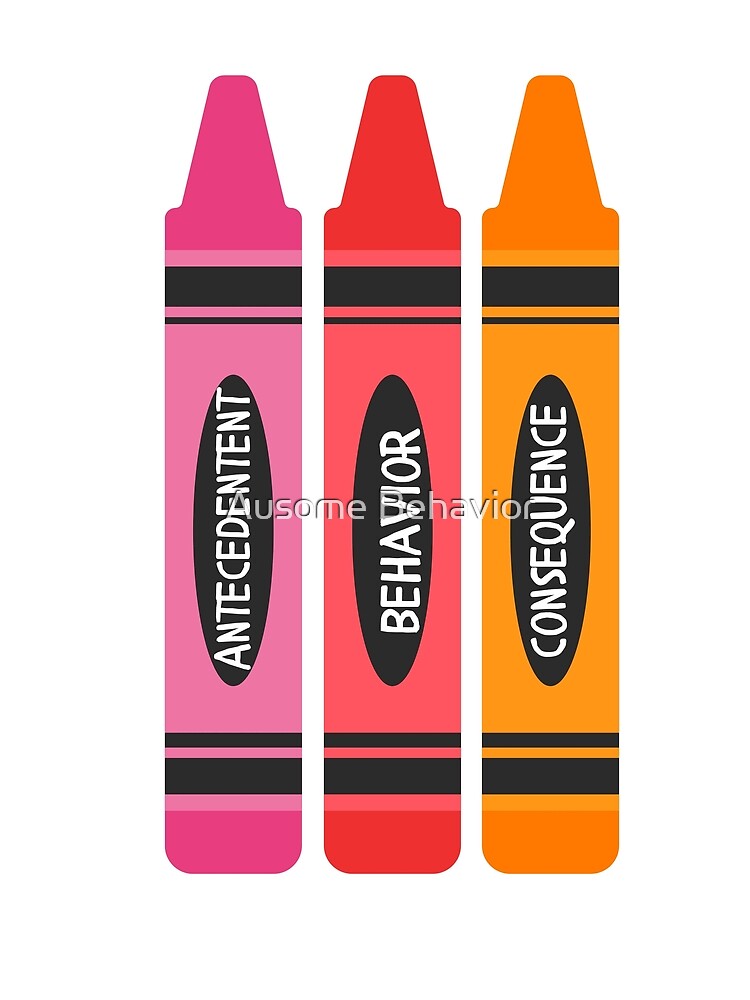 "ABC ABA - Crayons - Applied Behavior Analysis - ABA - Behavioral ...