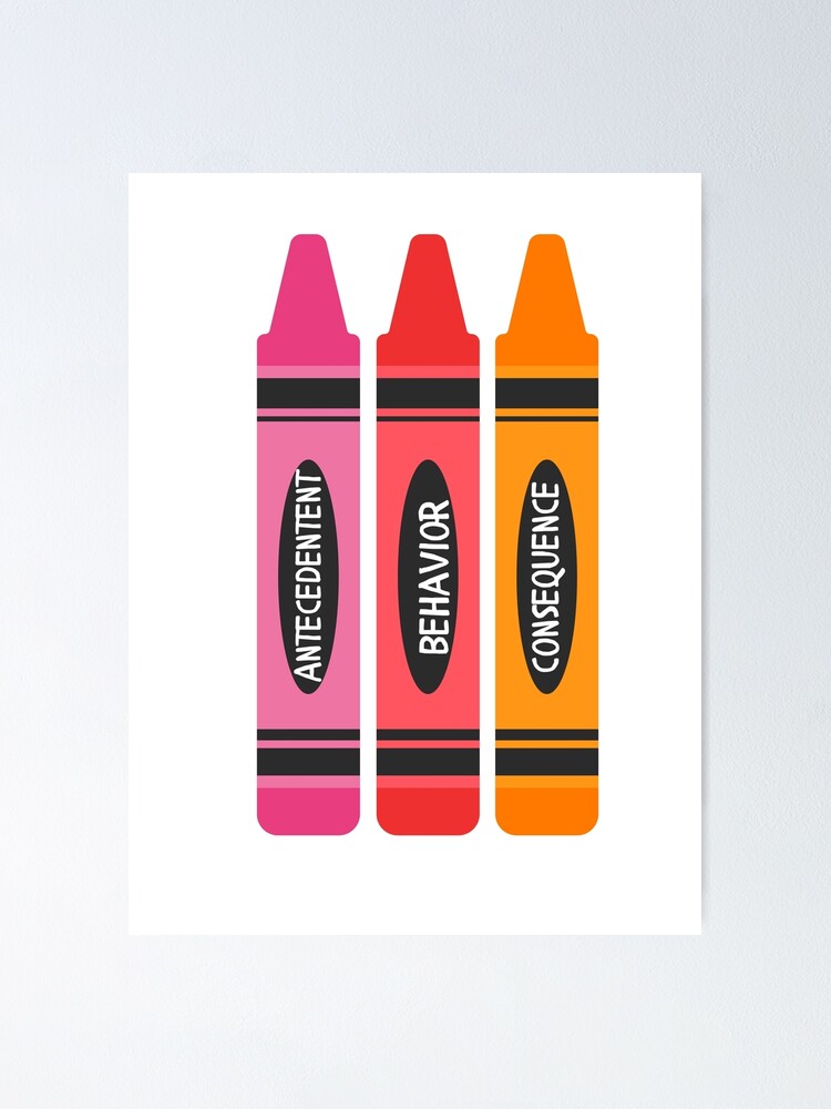 "ABC ABA - Crayons - Applied Behavior Analysis - ABA - Behavioral ...